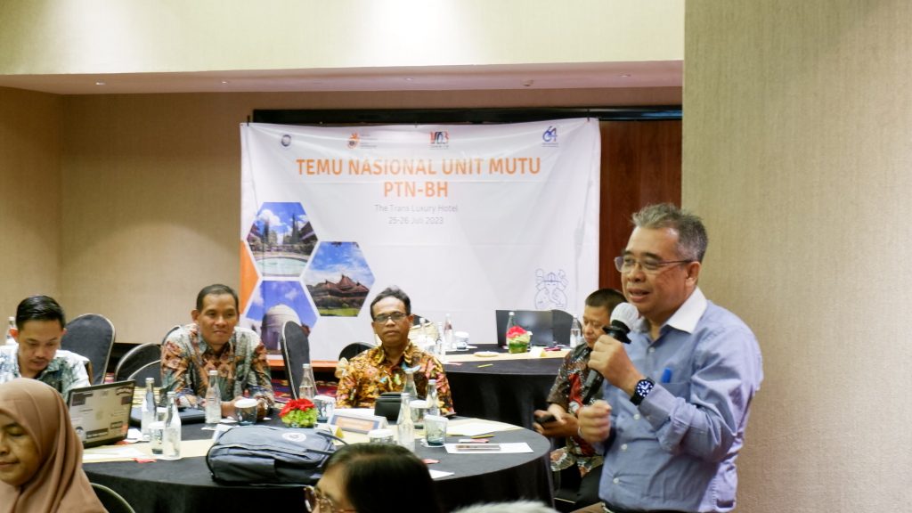 Temu Nasional Unit Mutu PTN-BH – Satuan Penjaminan Mutu